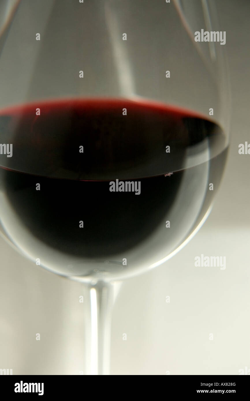 A glass of red wine Stock Photo - Alamy