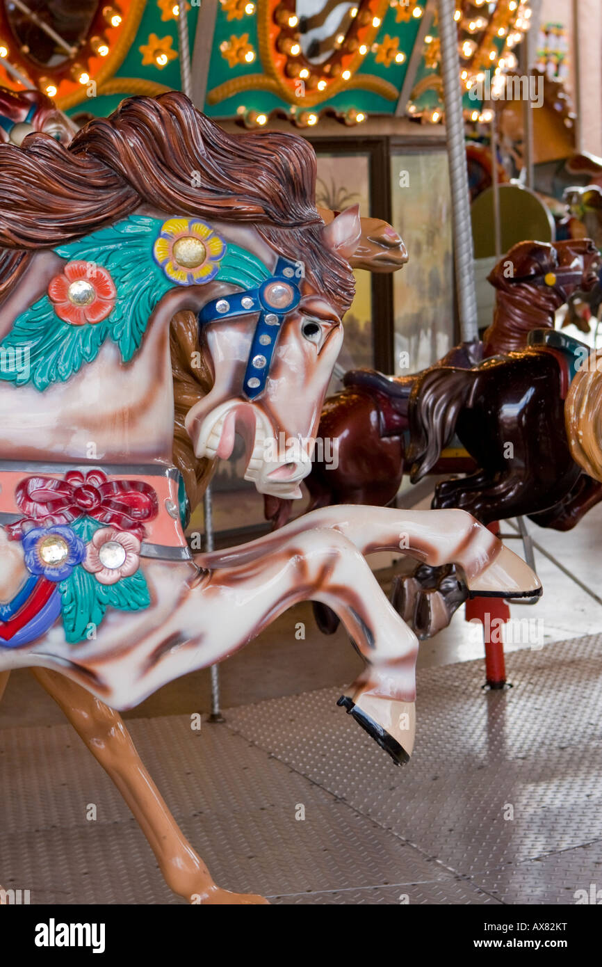 Merry-Go-Round at Busch Gardens in Tampa Florida USA Fl U S Stock Photo ...