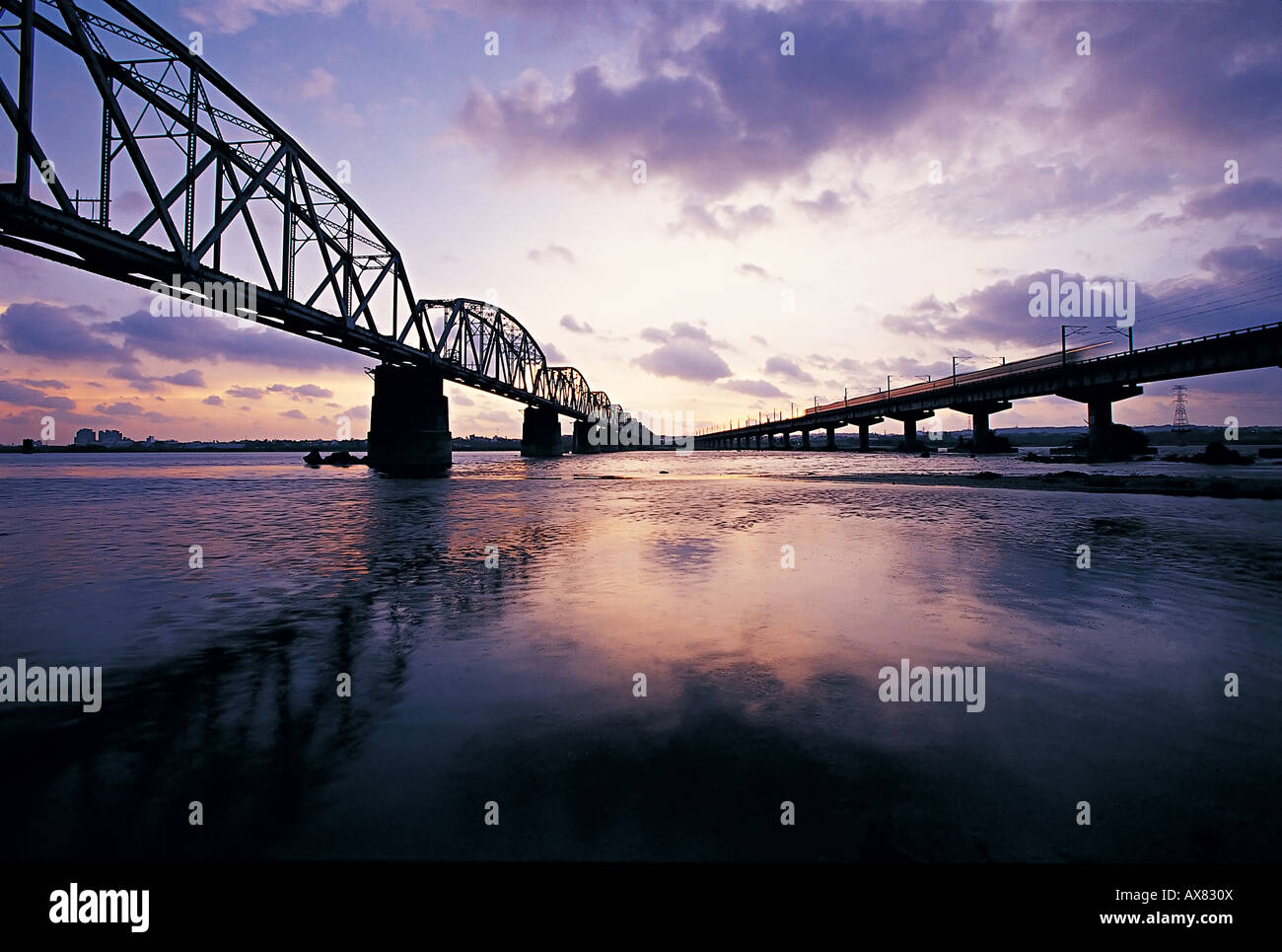 bridge over the sea Stock Photo - Alamy