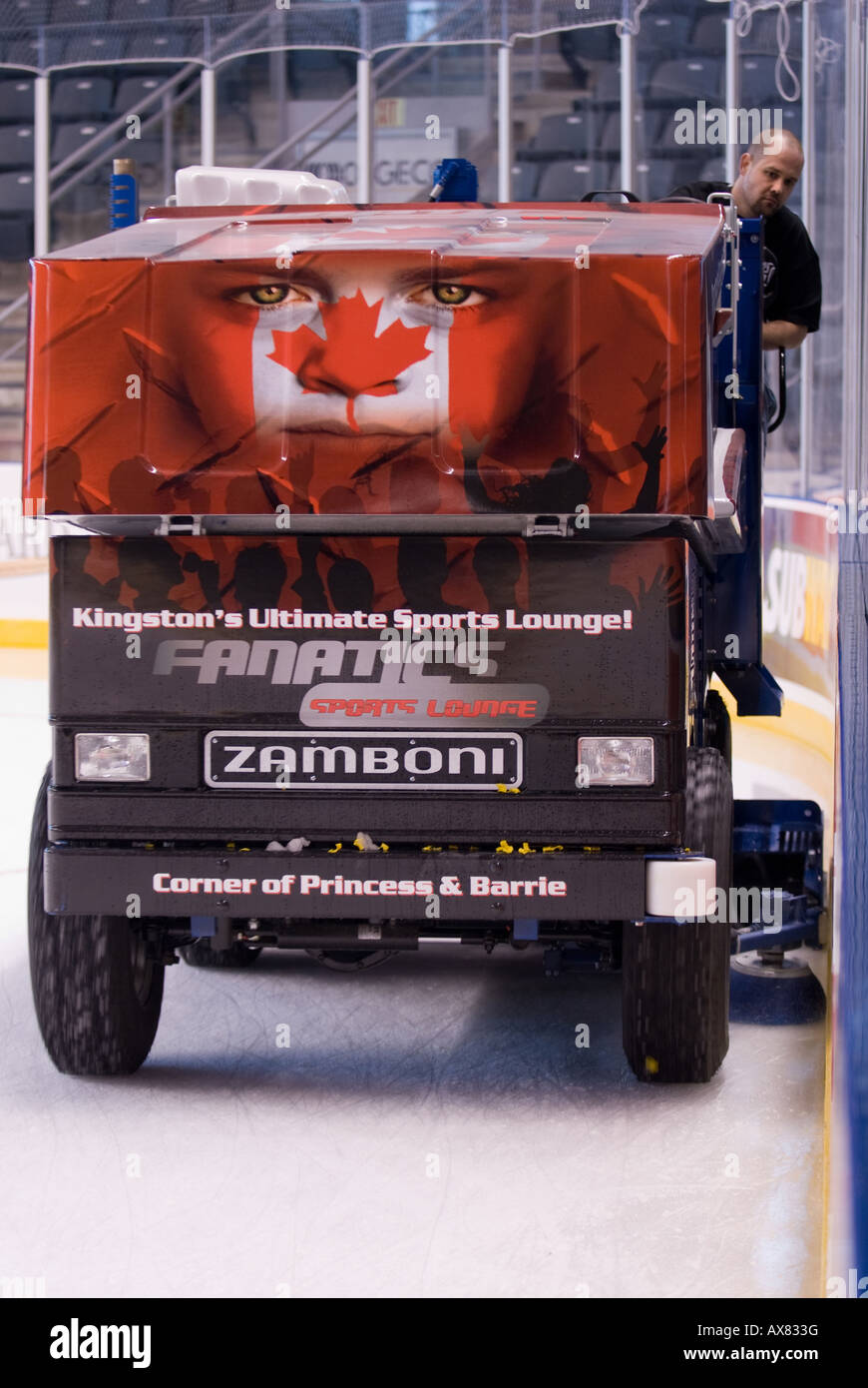 Zamboni hi-res stock photography and images - Alamy