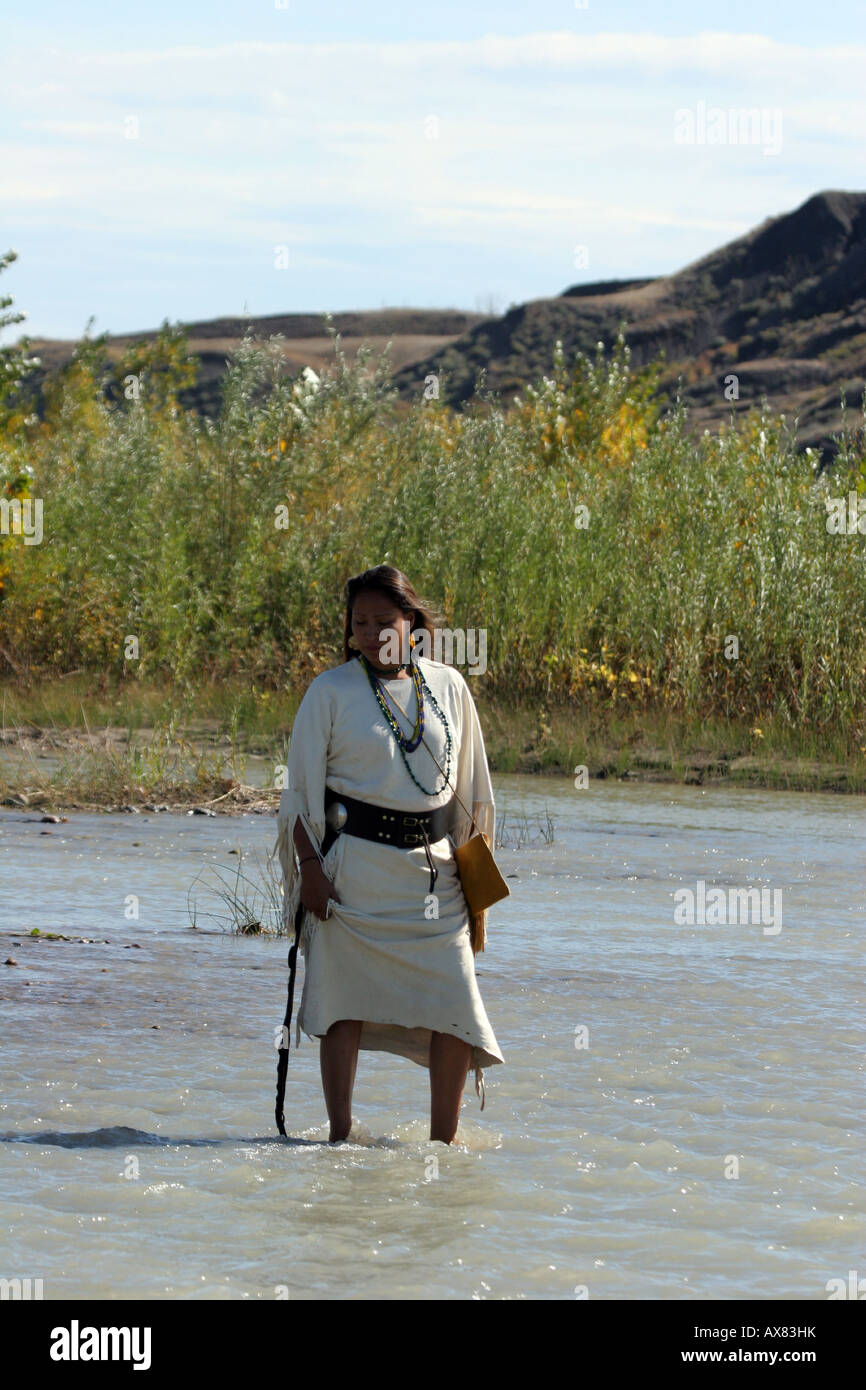 Native American Man Standing