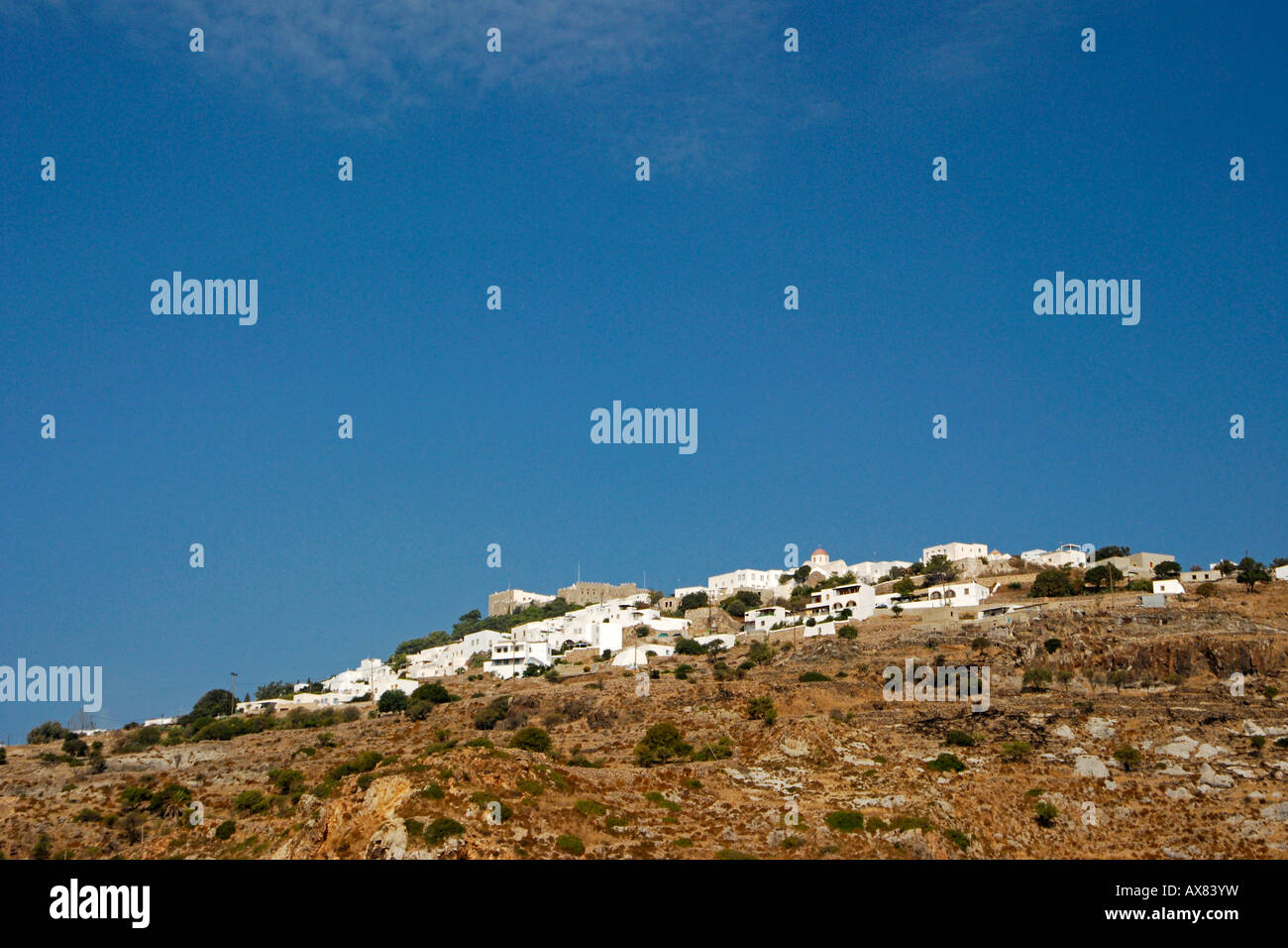 Hora, Patmos Island, Dodecanese, Greece Stock Photo - Alamy