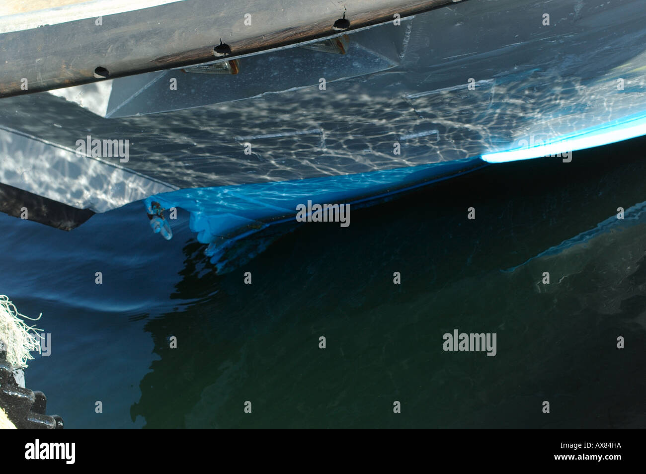 Boat in water Stock Photo - Alamy