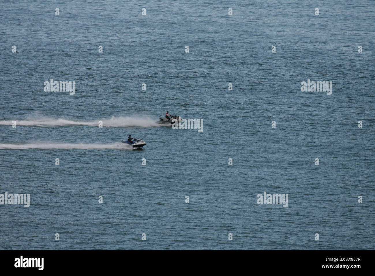 Two jet skis on the sea Stock Photo - Alamy