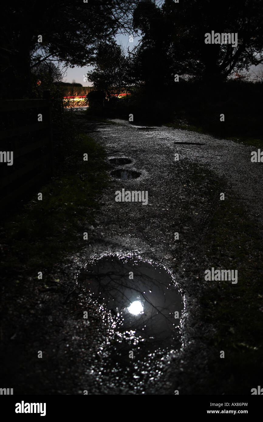 Dark clouds cover moon late hi-res stock photography and images - Alamy