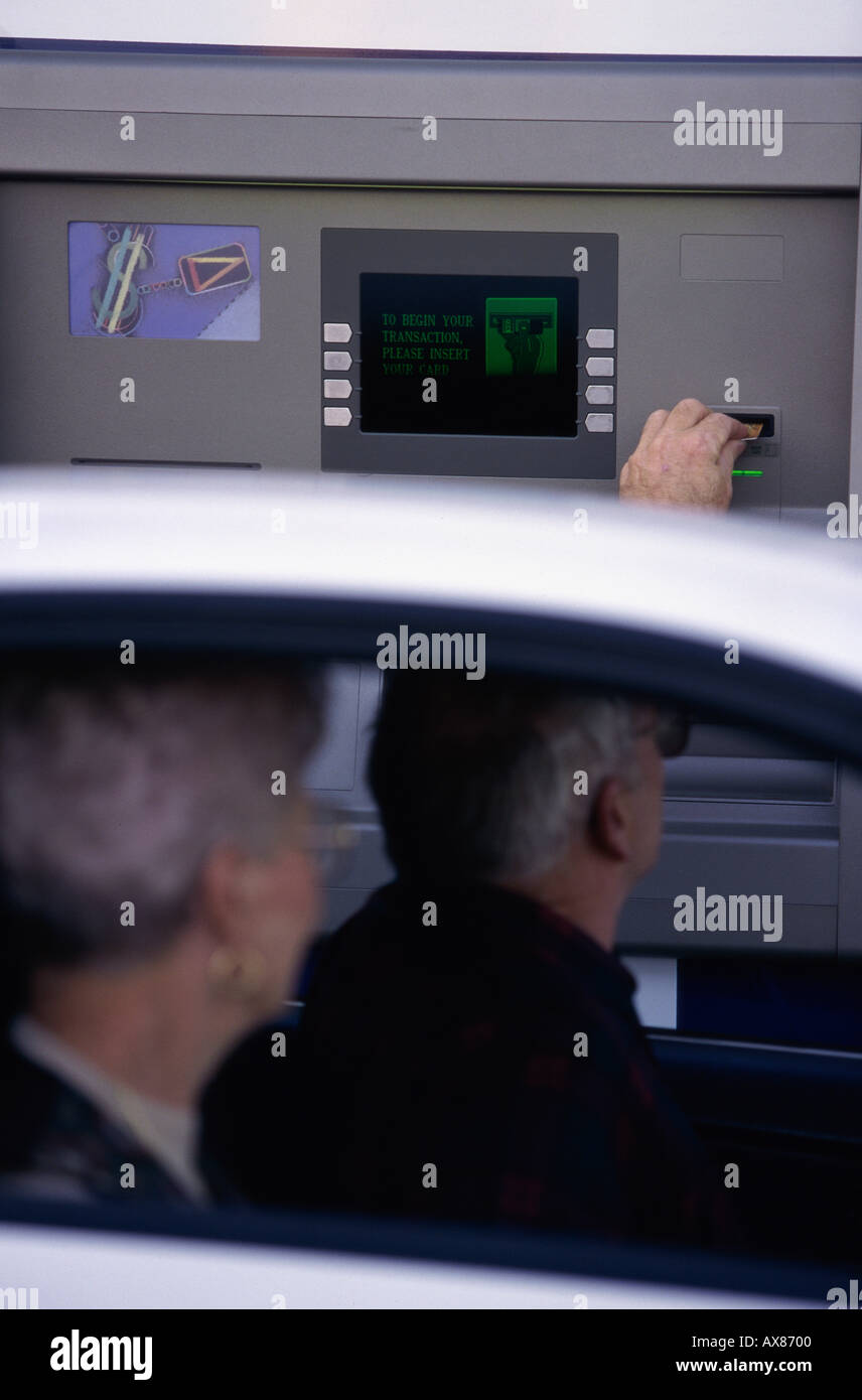 Drive through bank machine hi-res stock photography and images - Alamy