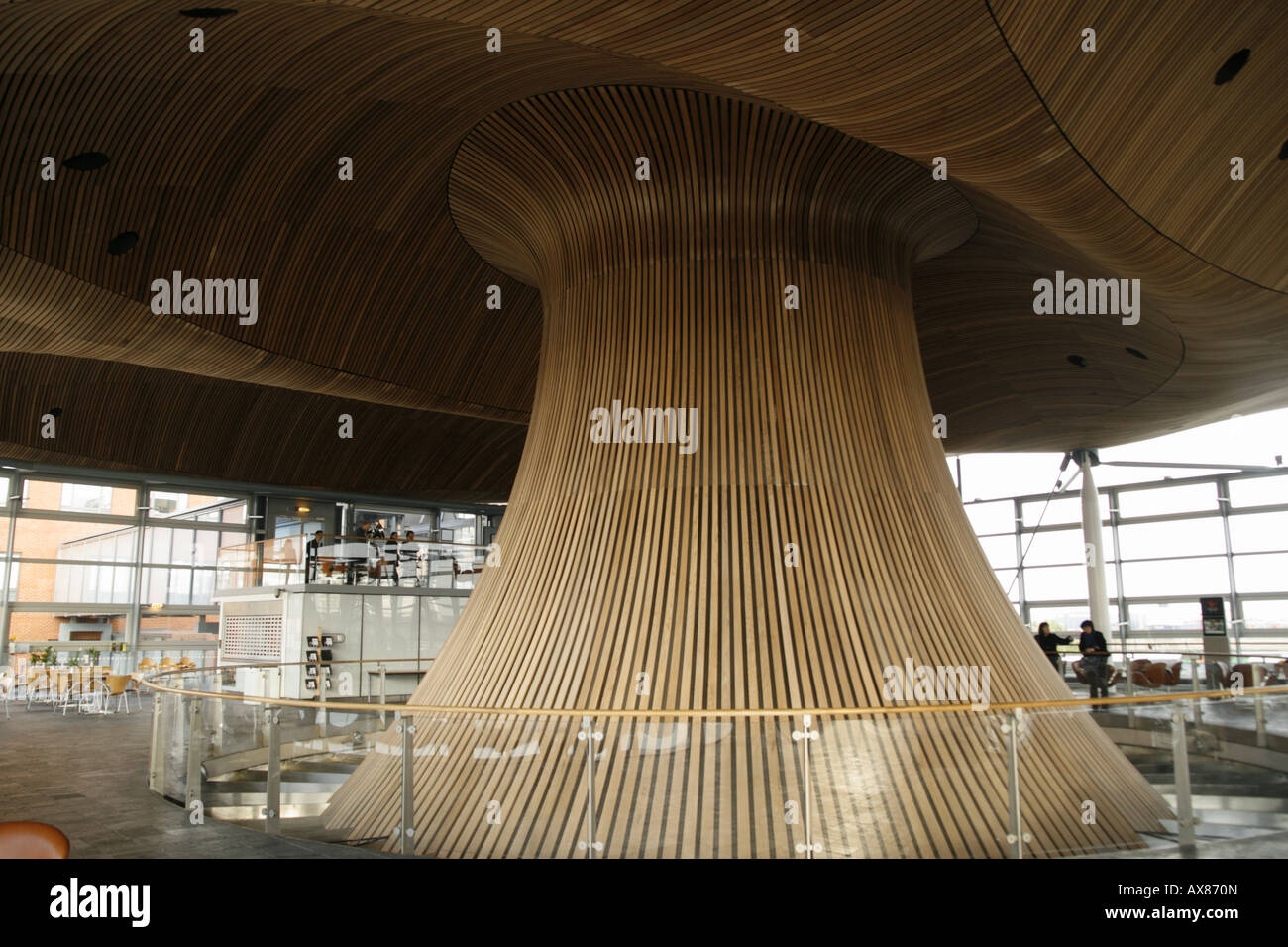 Welsh Assembly Government Senedd Building Cardiff Bay Stock Photo - Alamy