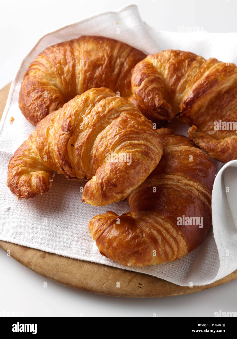 French croissants editorial food Stock Photo - Alamy