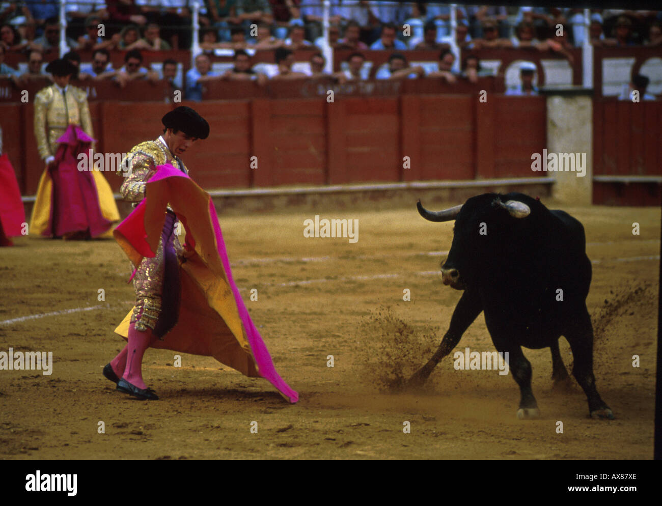 Stierkampf, Stierkampfarena, Plaza de Toros, Malaga Costa del Sol ...