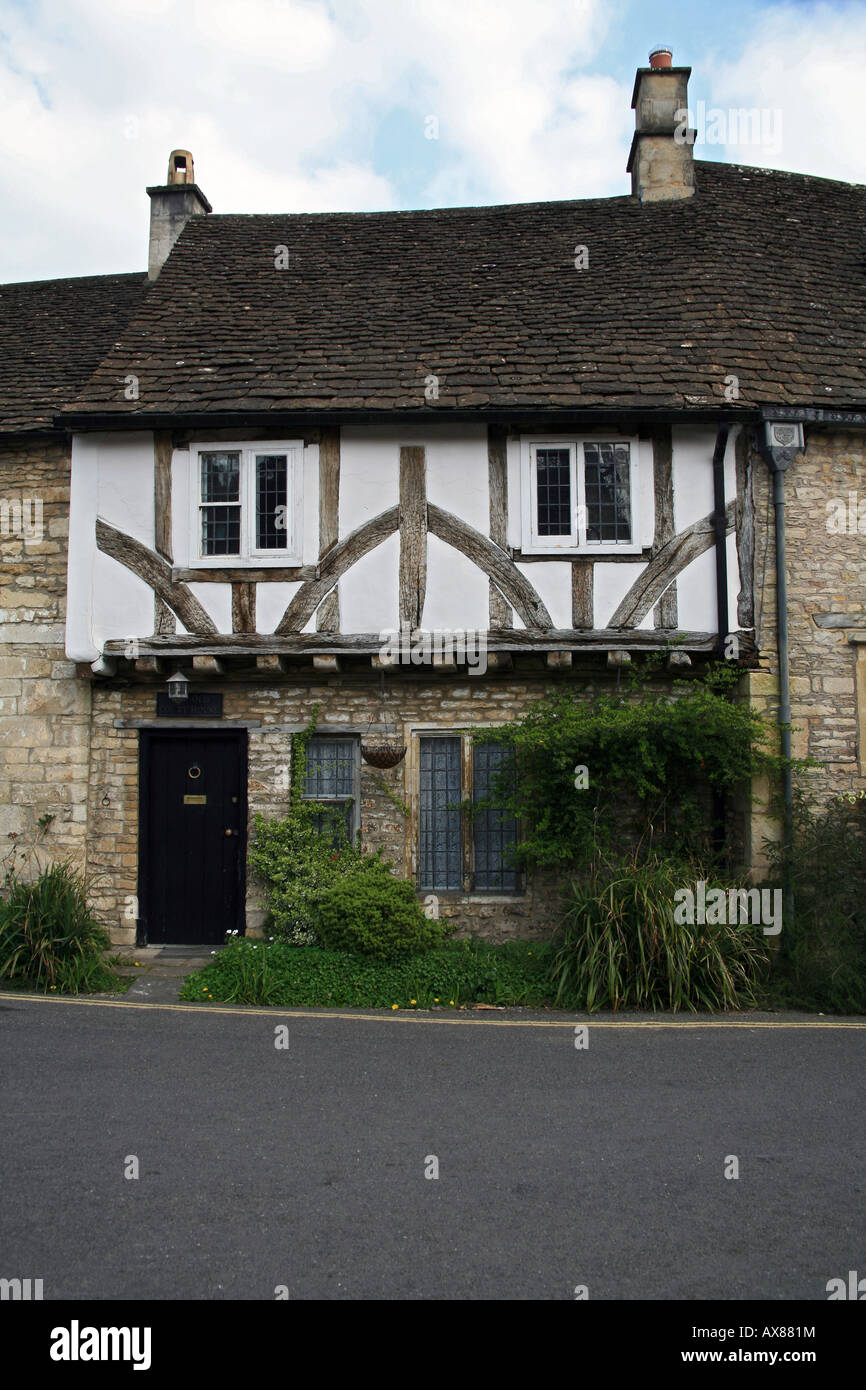 The Old Court House, Castle Combe Wiltshire UK Stock Photo - Alamy