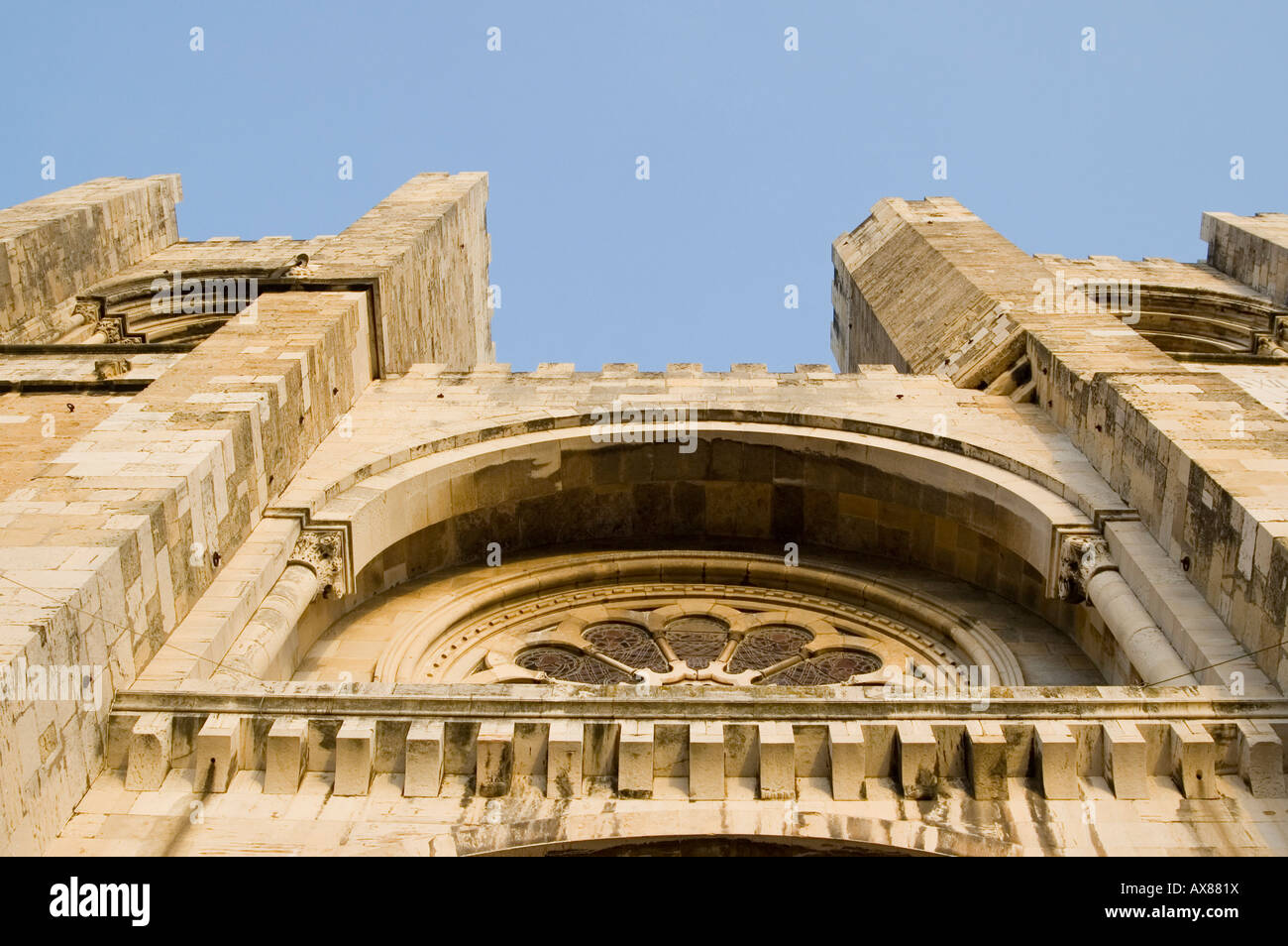 the Santa Maria Maior de Lisboa or Sé de Lisboa, the cathedral of ...