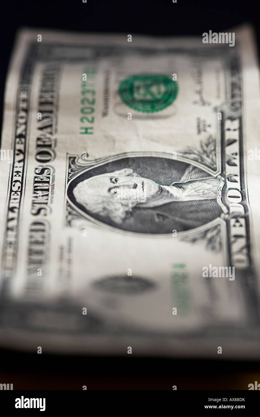 American dollar bill Stock Photo - Alamy