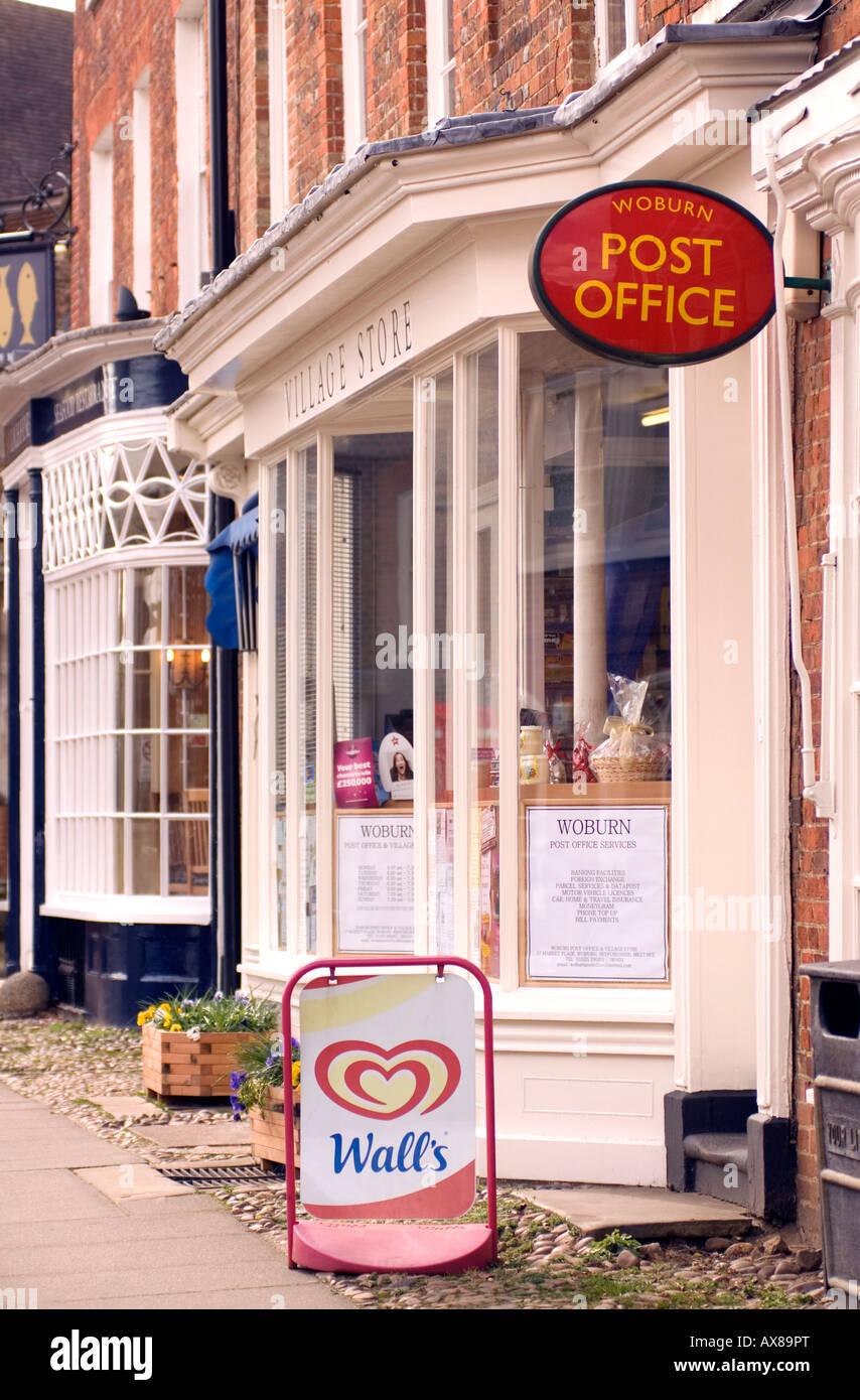 rural village post office at Woburn old post box Save our post office ...