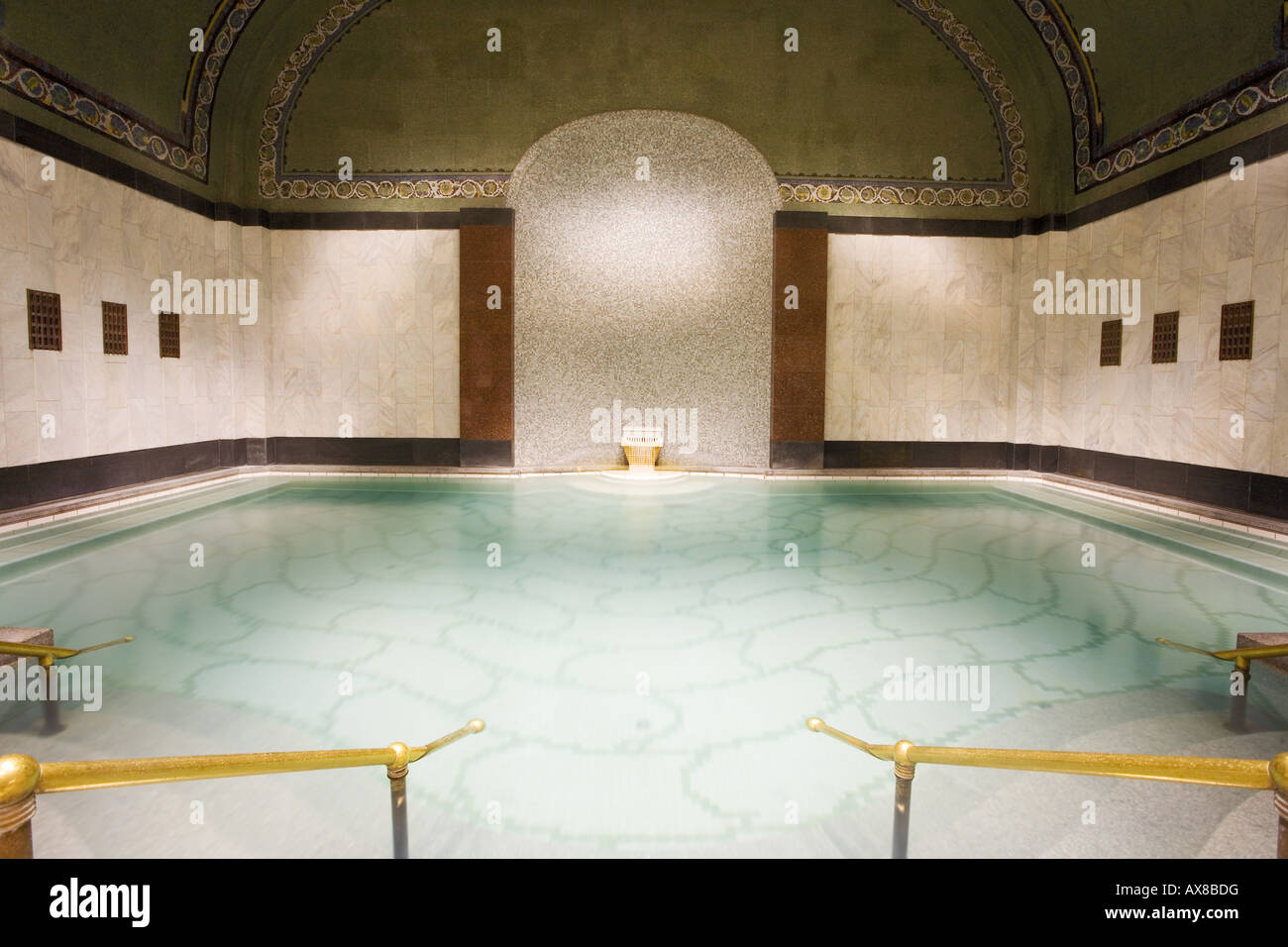 swimming pool in the public baths Stock Photo - Alamy