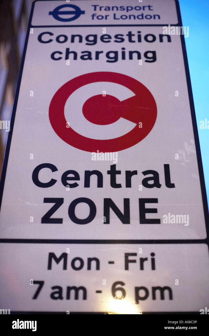Congestion charge london hi-res stock photography and images - Alamy