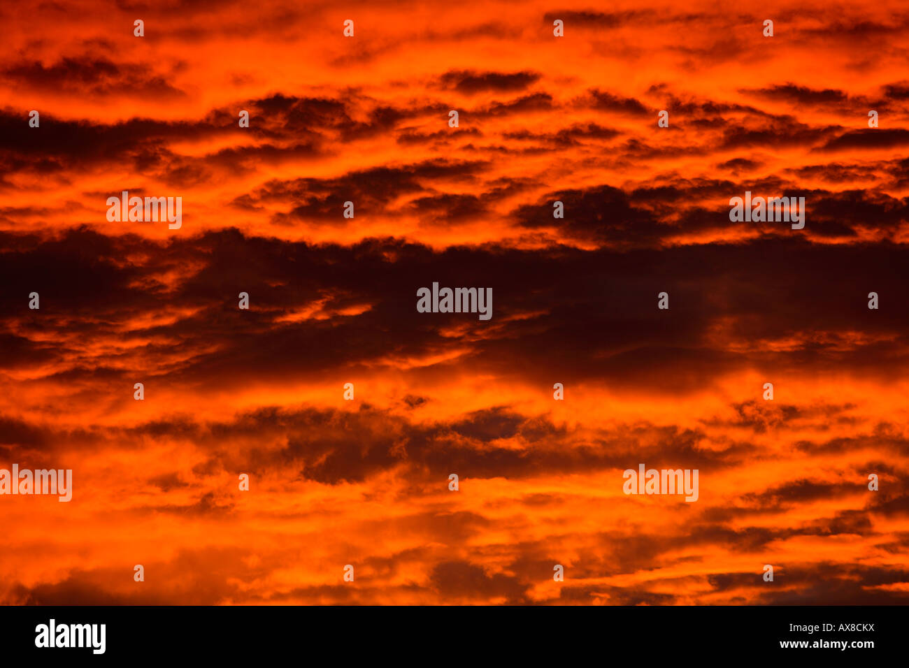Sunset over the Ecuadorian Andes Stock Photo - Alamy