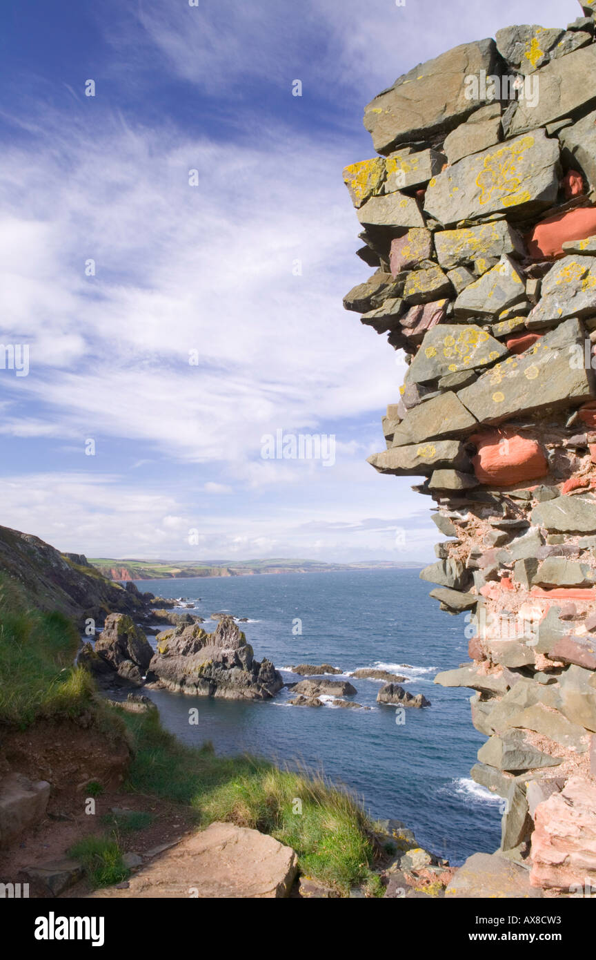 Fast Castle near St Abbs, Scottish Borders, Scotland Stock Photo - Alamy