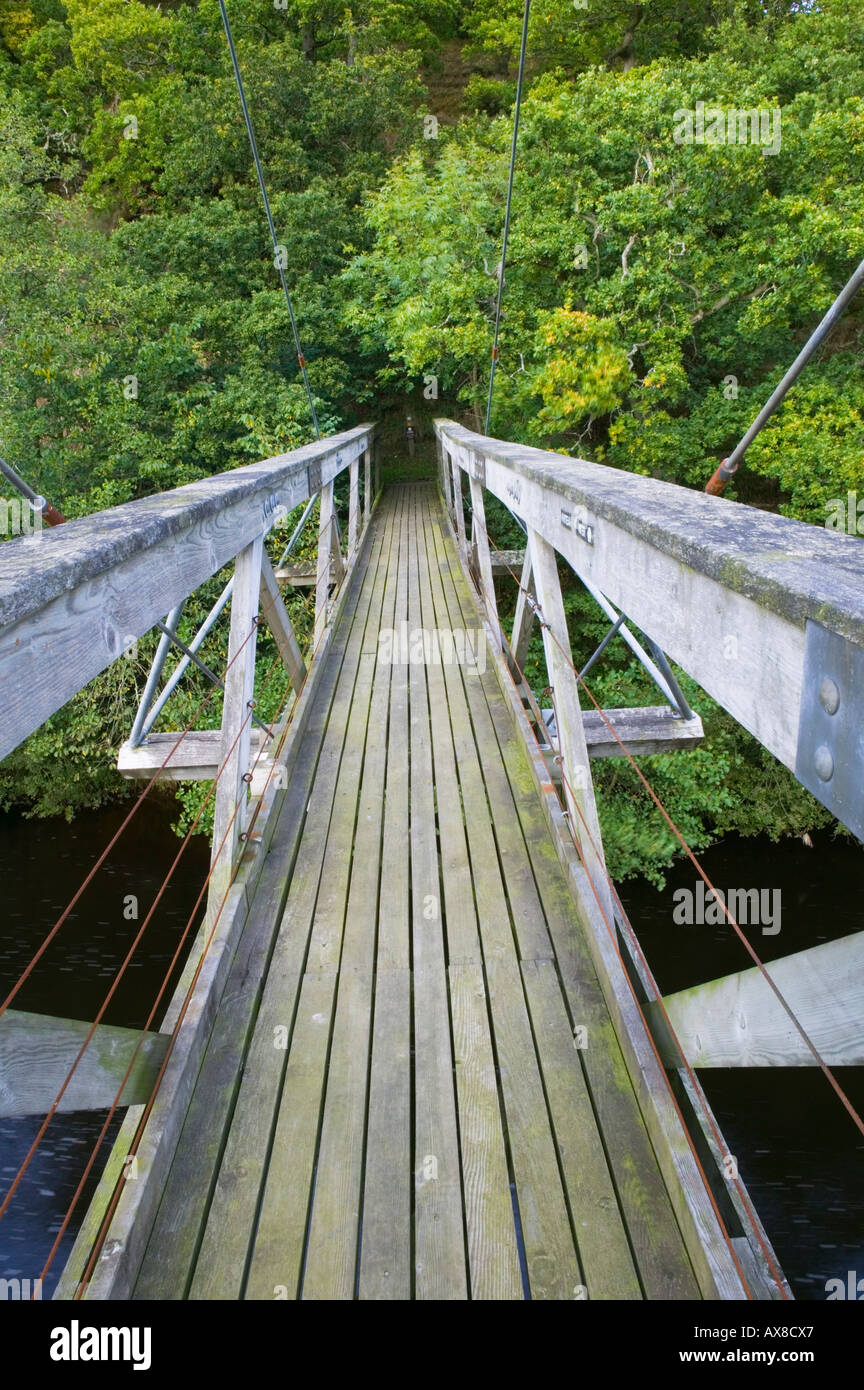 Bridge over the Whiteadder Water at Abbey St Bathans, Scottish Borders ...