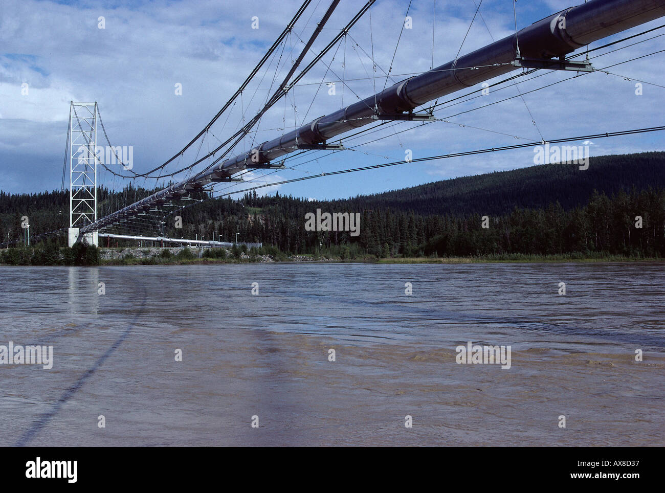 Pipeline Alaska USA Stock Photo - Alamy