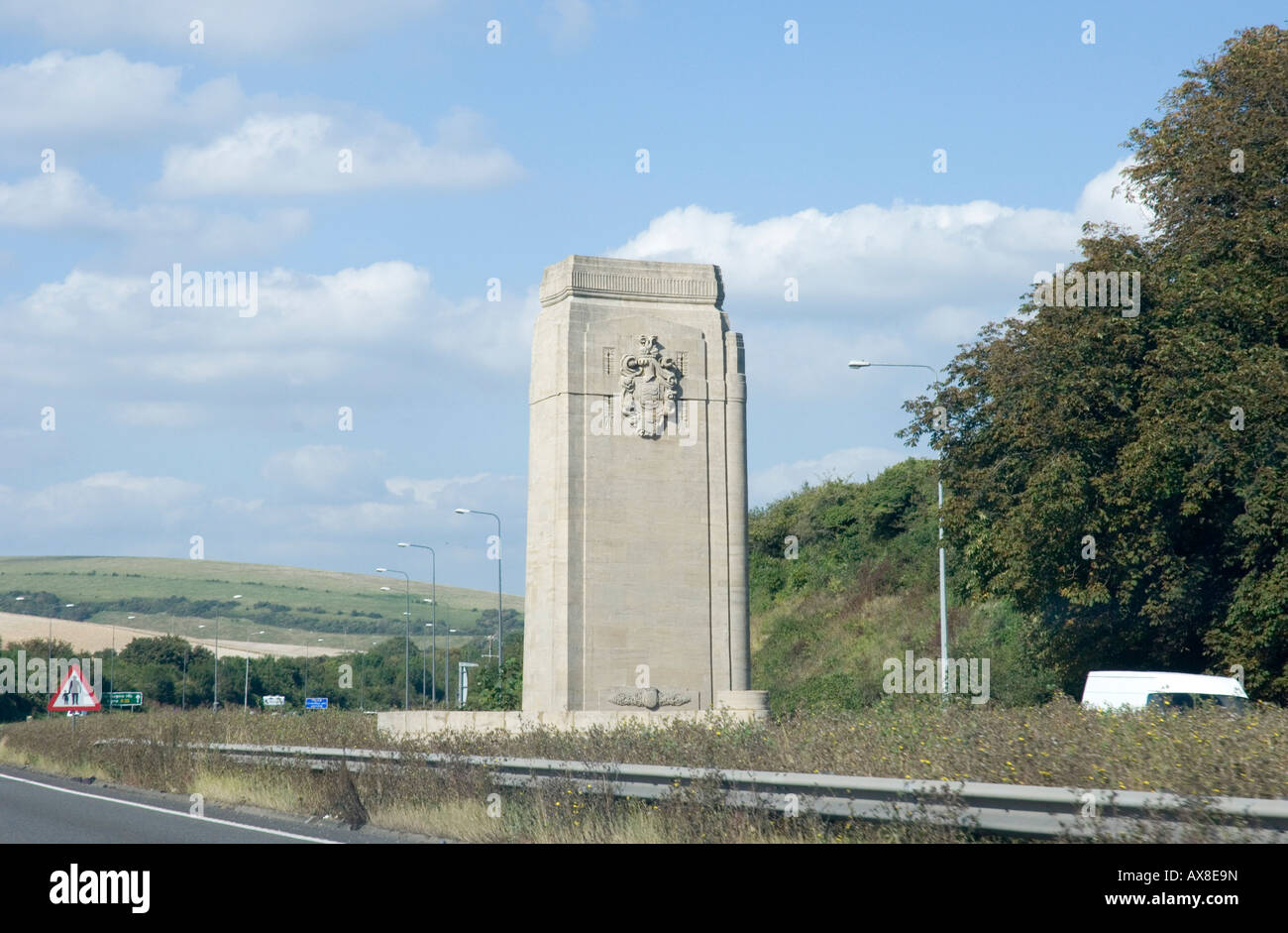 Patcham Pylon on the london brighton road Stock Photo - Alamy