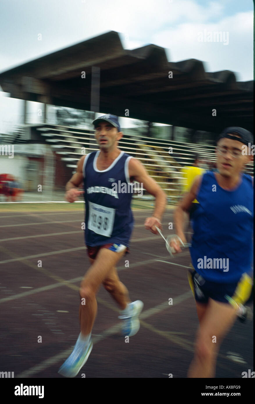 Blind runners hi-res stock photography and images - Alamy