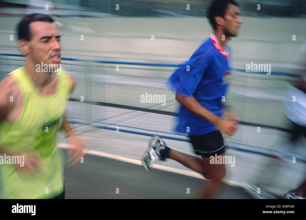 Blind runners hi-res stock photography and images - Alamy