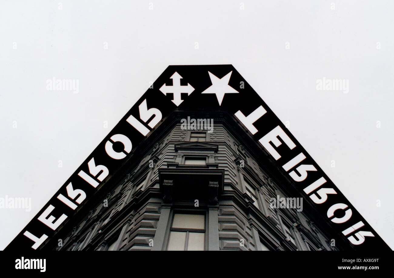 Russian inspired building design logo motif Stock Photo - Alamy