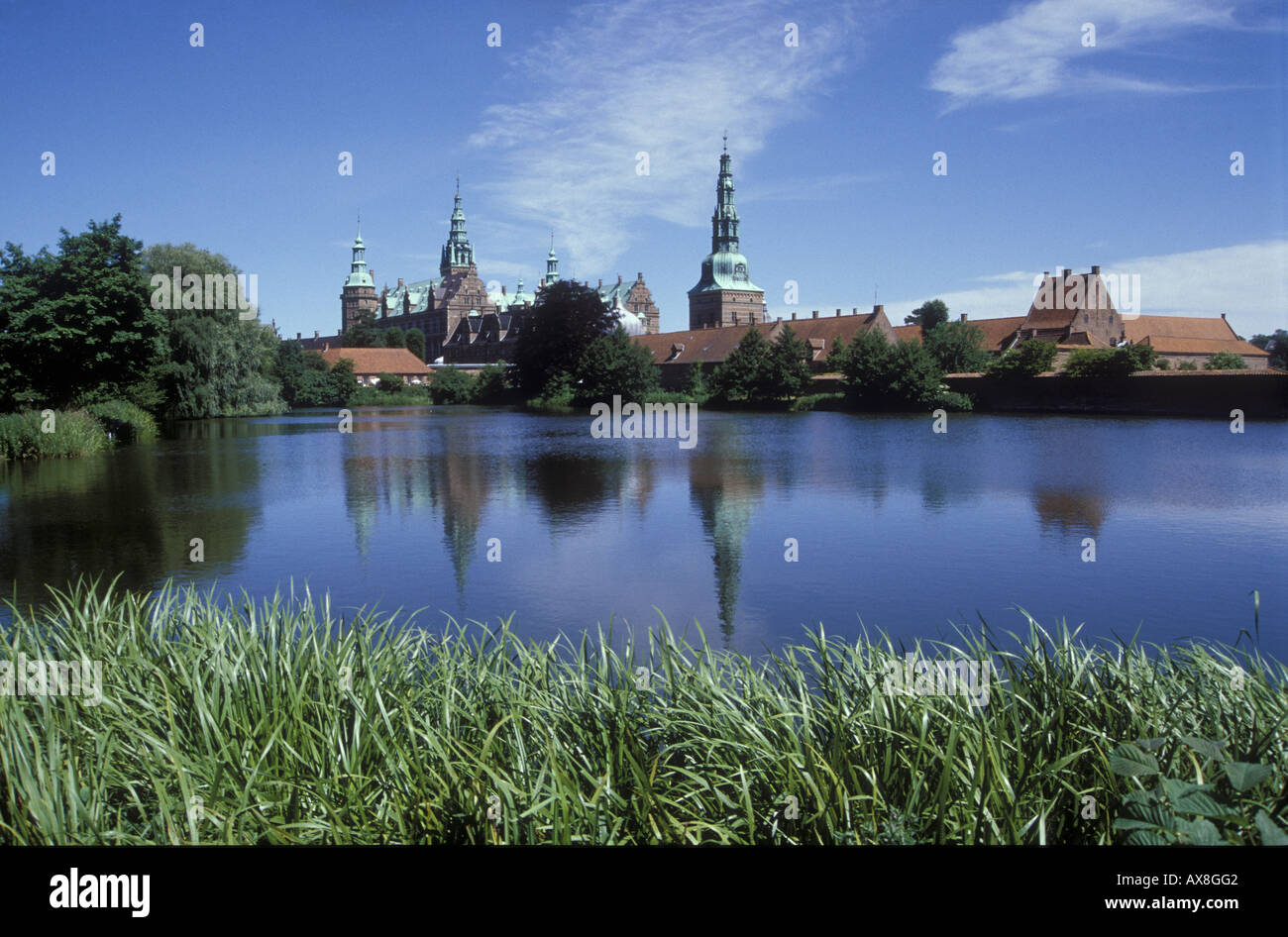 Frederiksborg castle sea hi-res stock photography and images - Alamy