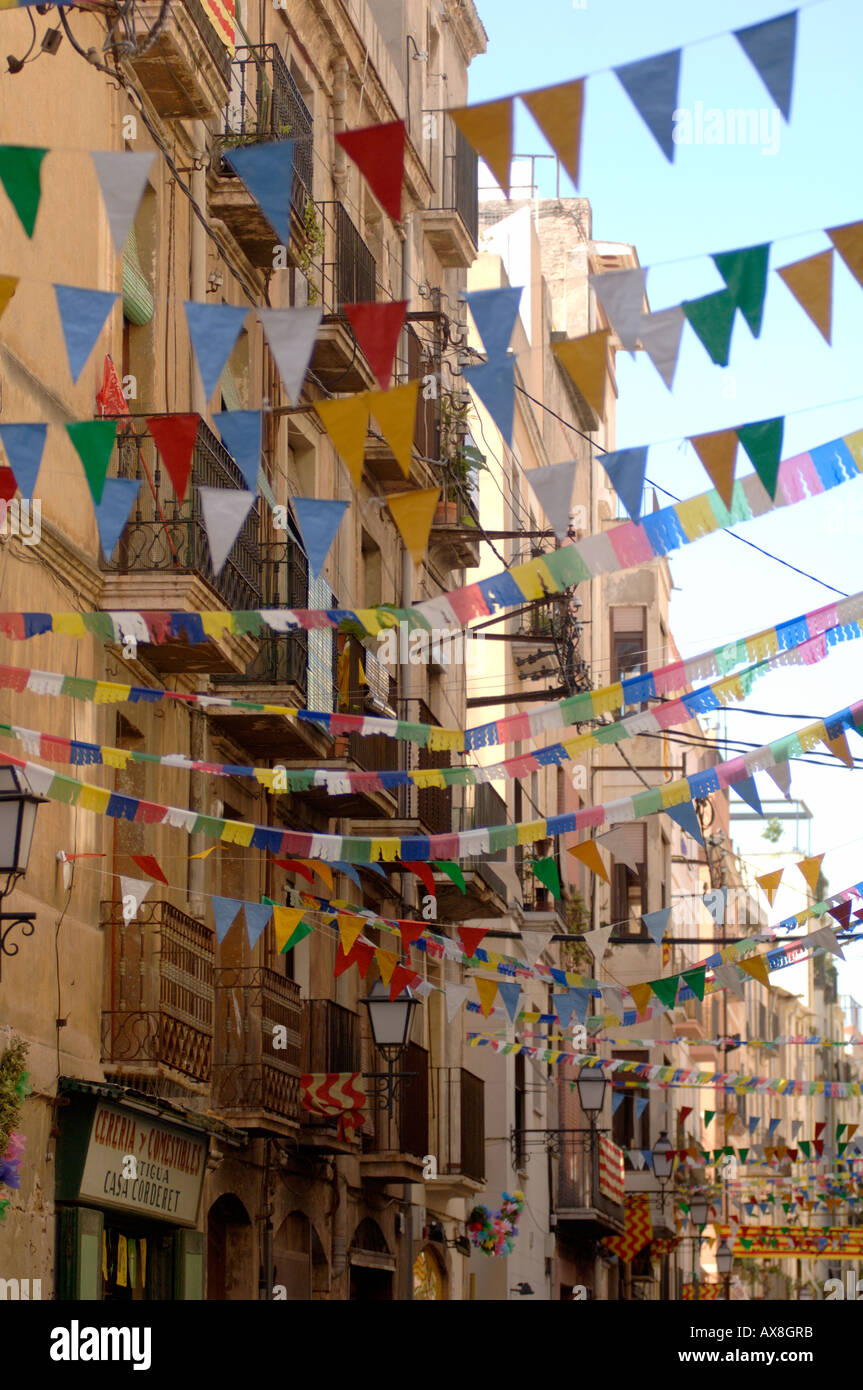 Santa Tecla festival, Tarragona, Spain Stock Photo - Alamy
