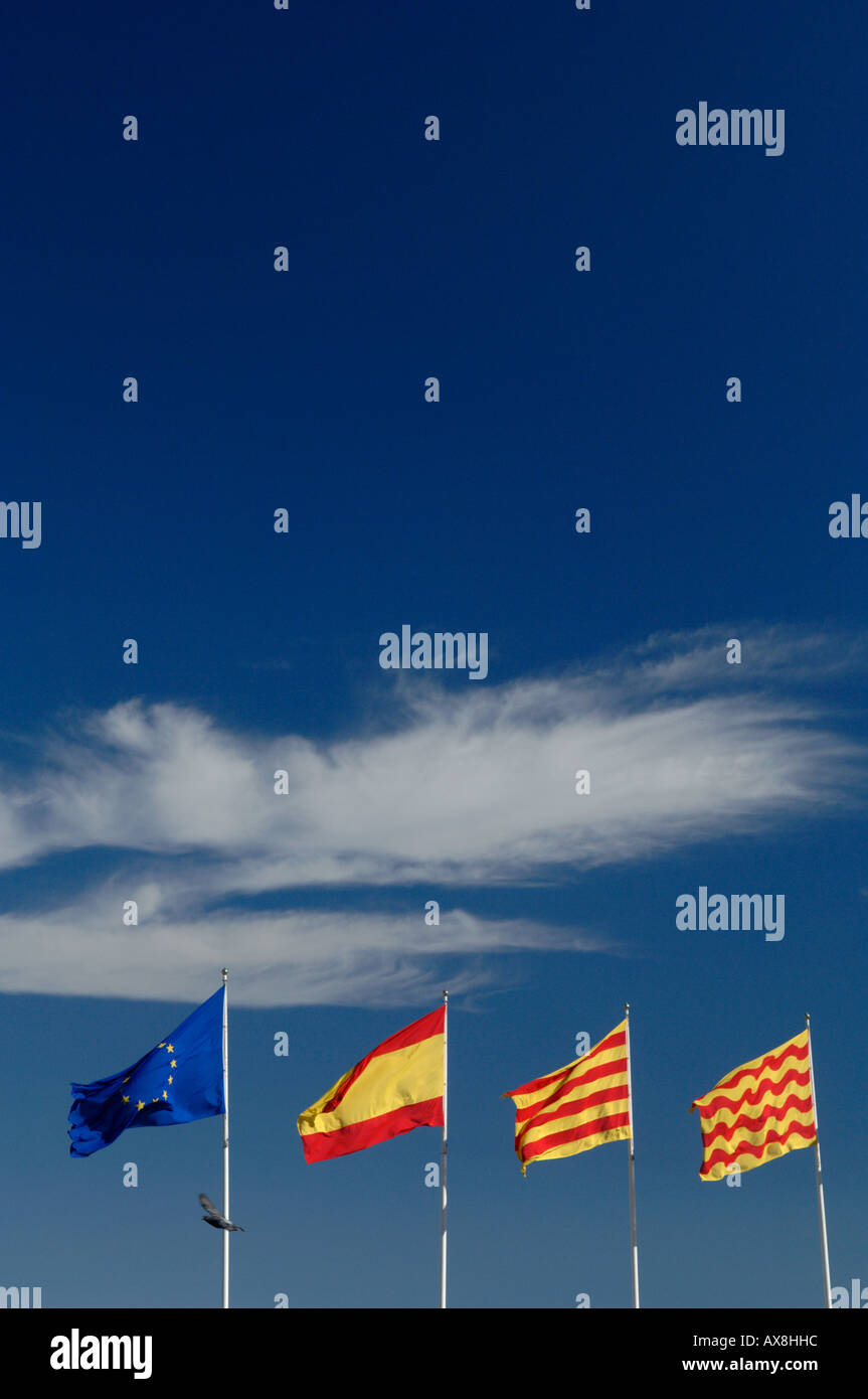 Spain Flag Reus High Resolution Stock Photography and Images - Alamy