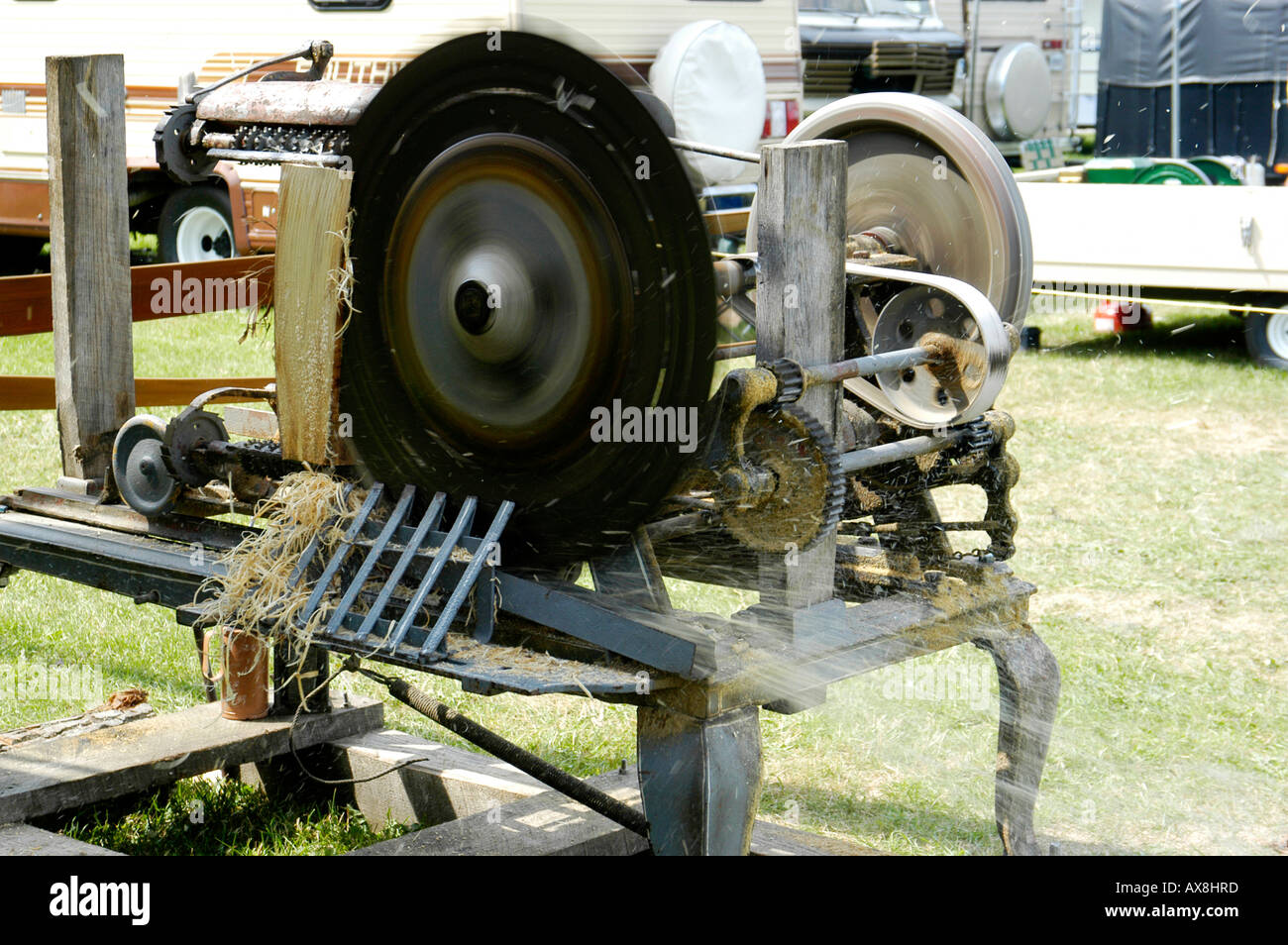 Steam powered saw hi-res stock photography and images - Alamy