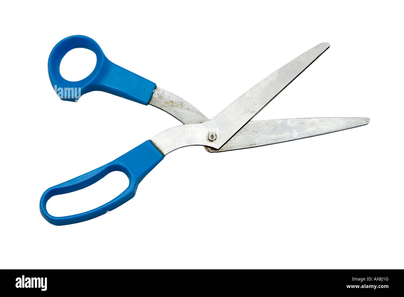 The shears isolated with clipping path Stock Photo - Alamy