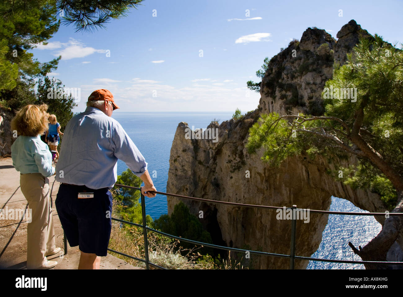 Natural Arch Arco Naturale Capri Italy Stock Photo - Alamy