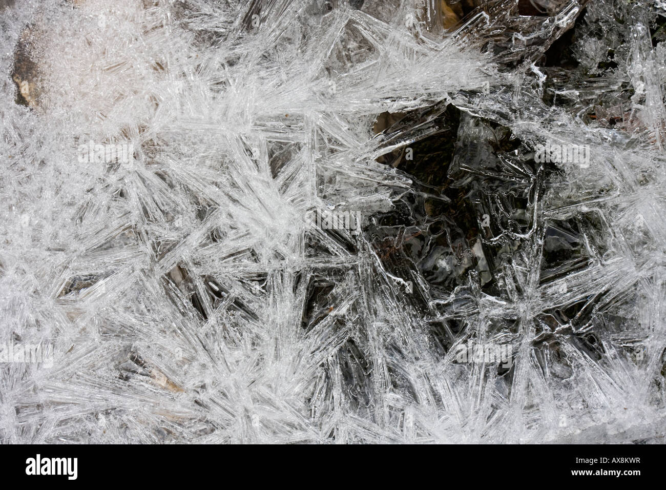 Ice crystals on sheet hi-res stock photography and images - Alamy