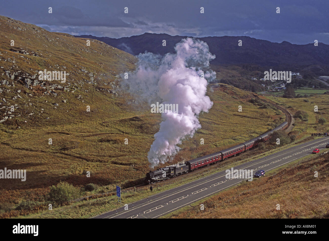 Steam train scotland hi-res stock photography and images - Alamy