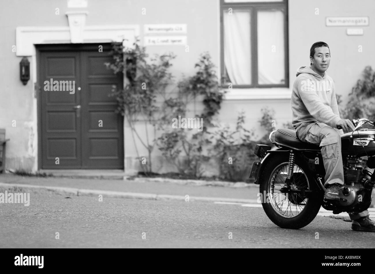 Triumph Rider High Resolution Stock Photography and Images - Alamy