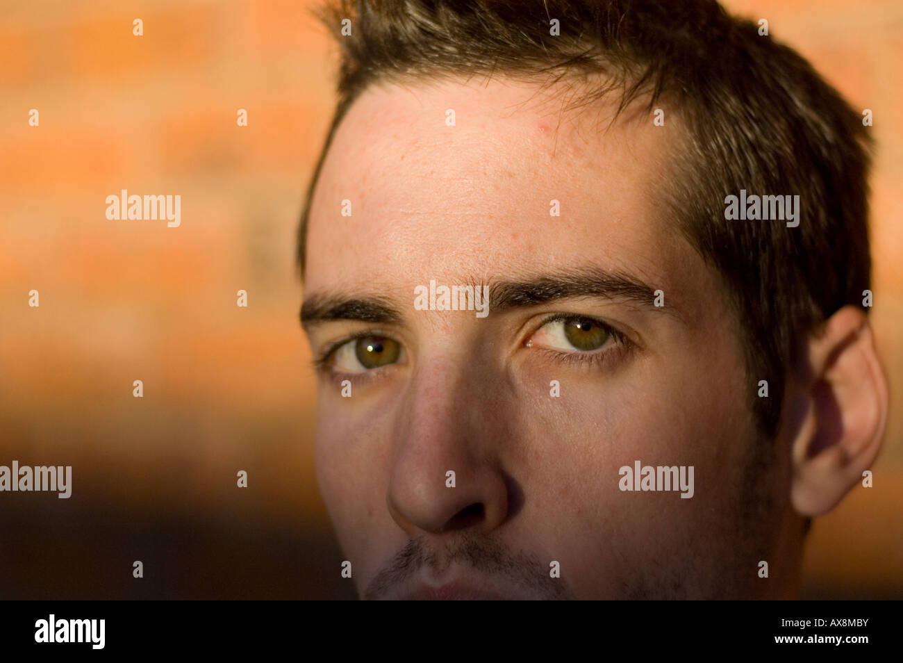 Portrait of a 23 year old man Stock Photo - Alamy