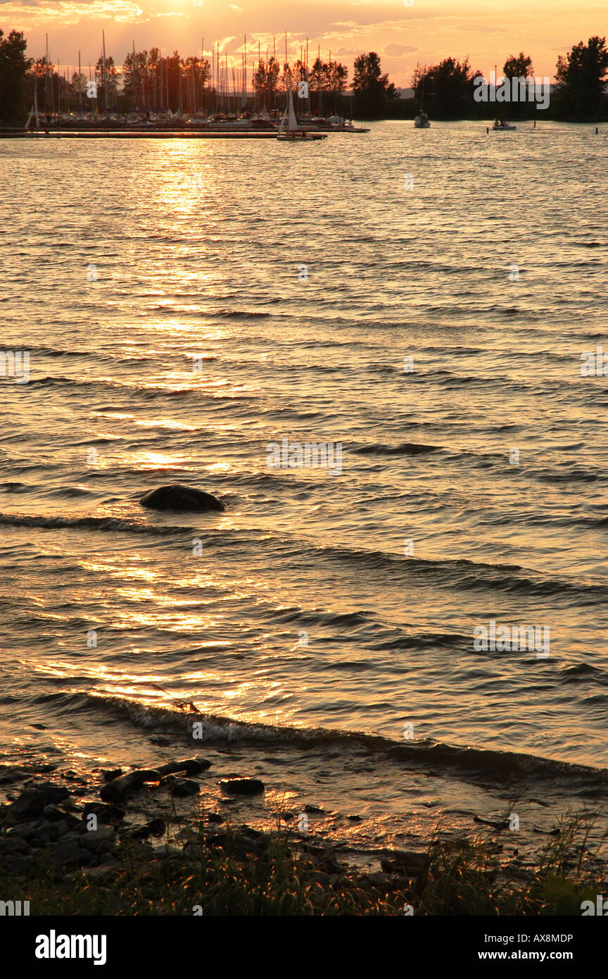 Andrew Haydon Park along the Ottawa River during sunset Stock Photo - Alamy