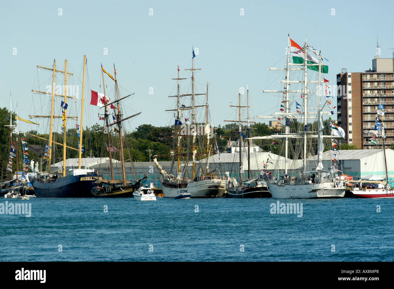 Historic tall ships Stock Photo - Alamy