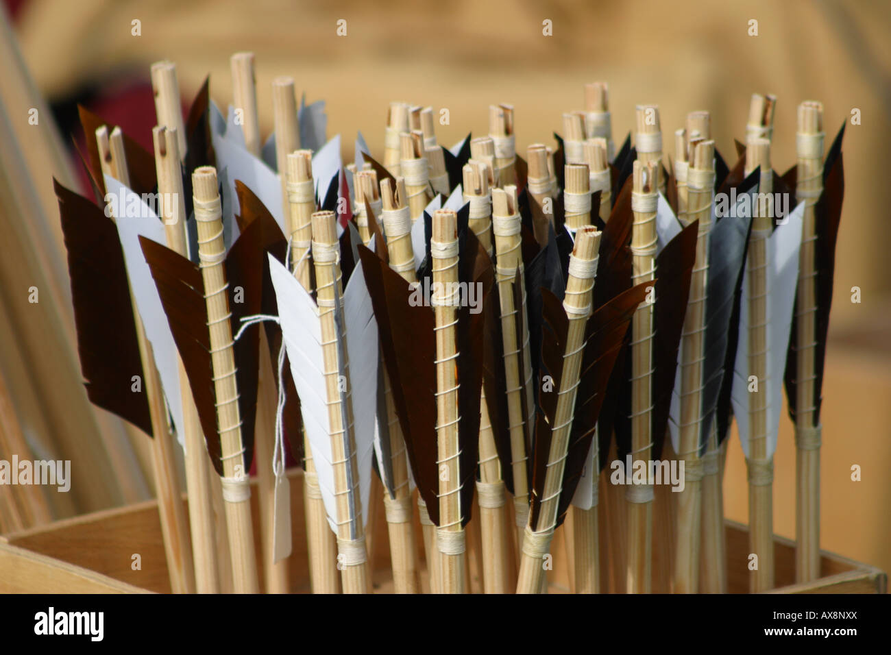 Leather quiver and arrows hi-res stock photography and images - Alamy