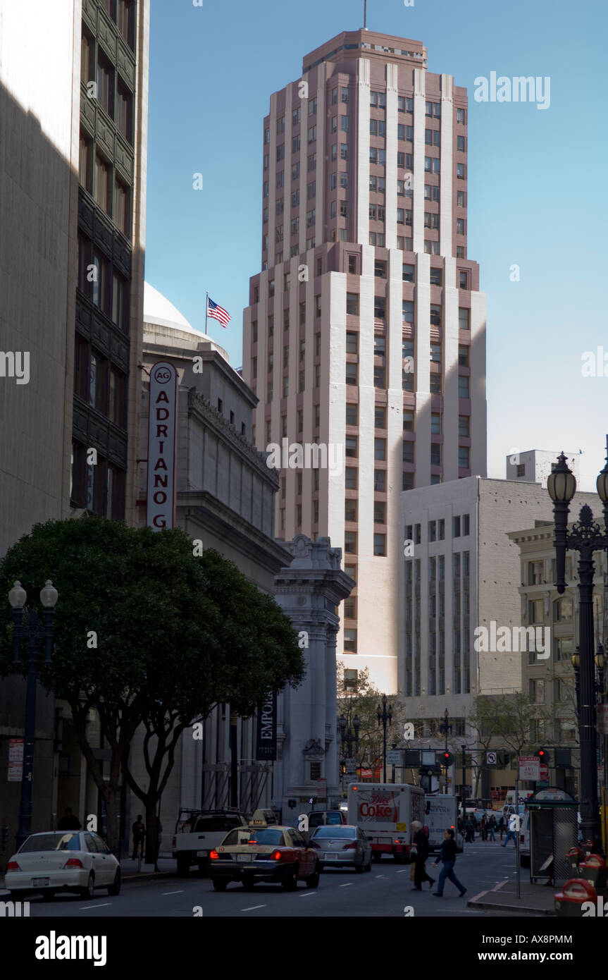 Central Tower Building San Francisco Stock Photo - Alamy