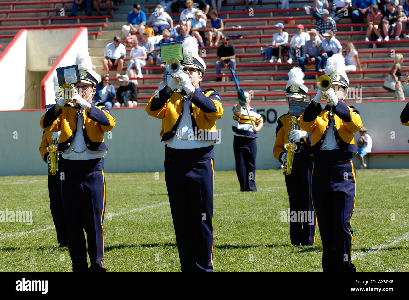 American High School Band Music Stock Photos & American High School ...