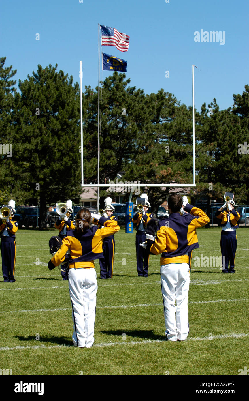 American high school band hi-res stock photography and images - Alamy