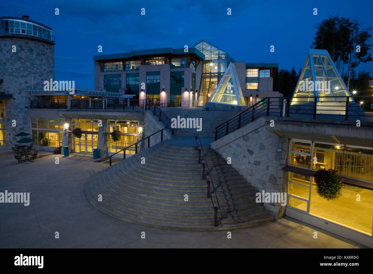 University northern british columbia prince hi-res stock photography ...