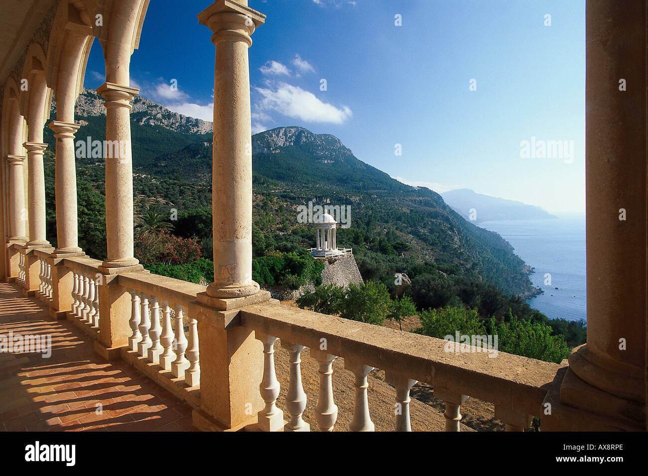 Majorca view from balcony hi-res stock photography and images - Alamy