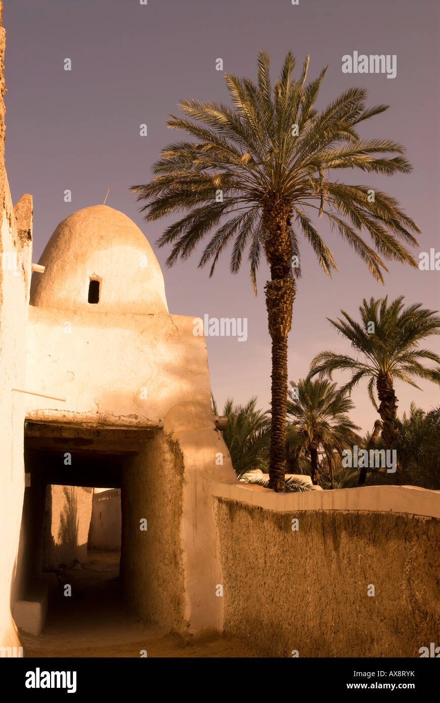 A view of the Old City of Ghadames Libya A UNESCO World Heritage site ...