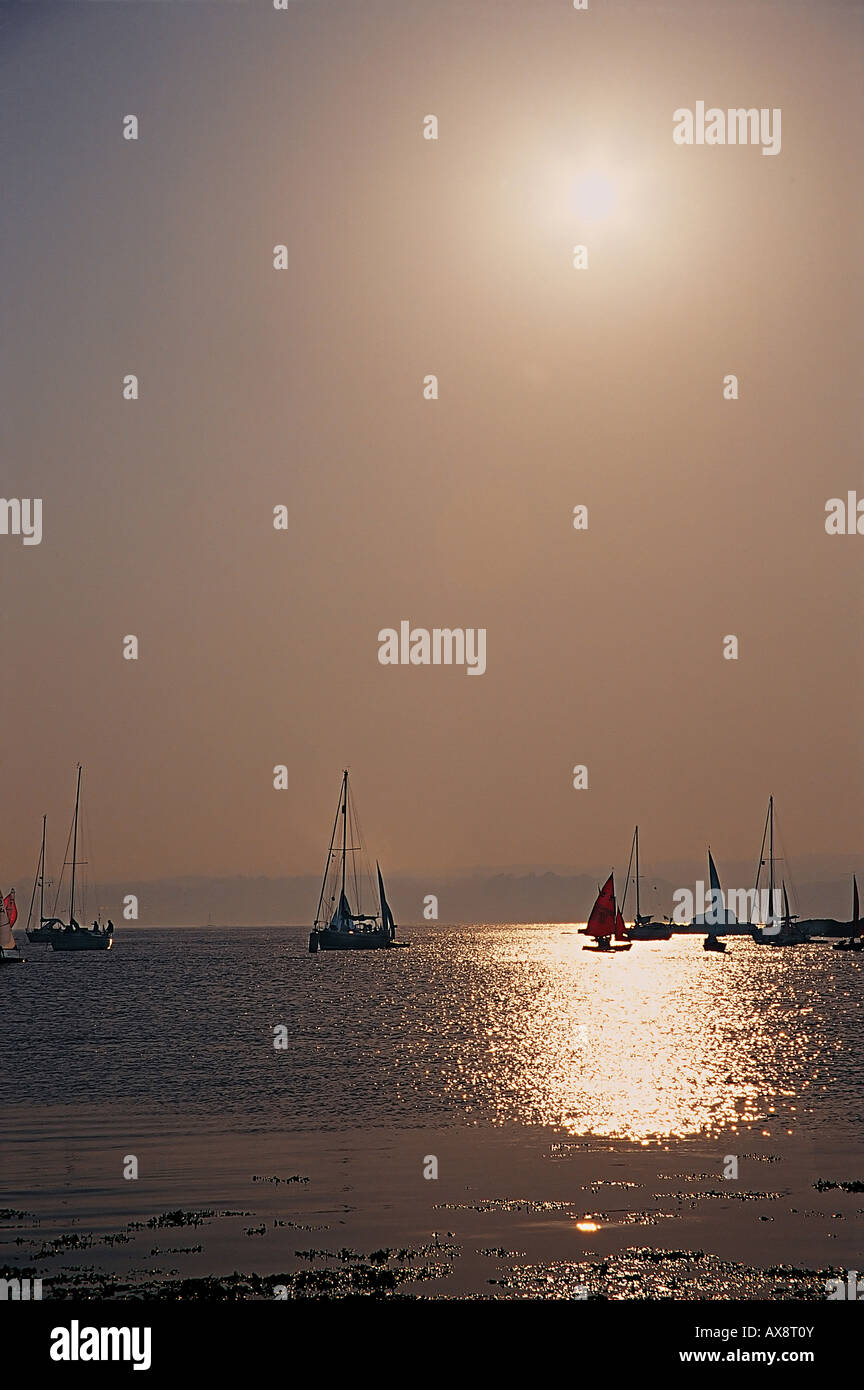 sailing ship on the sea Stock Photo - Alamy