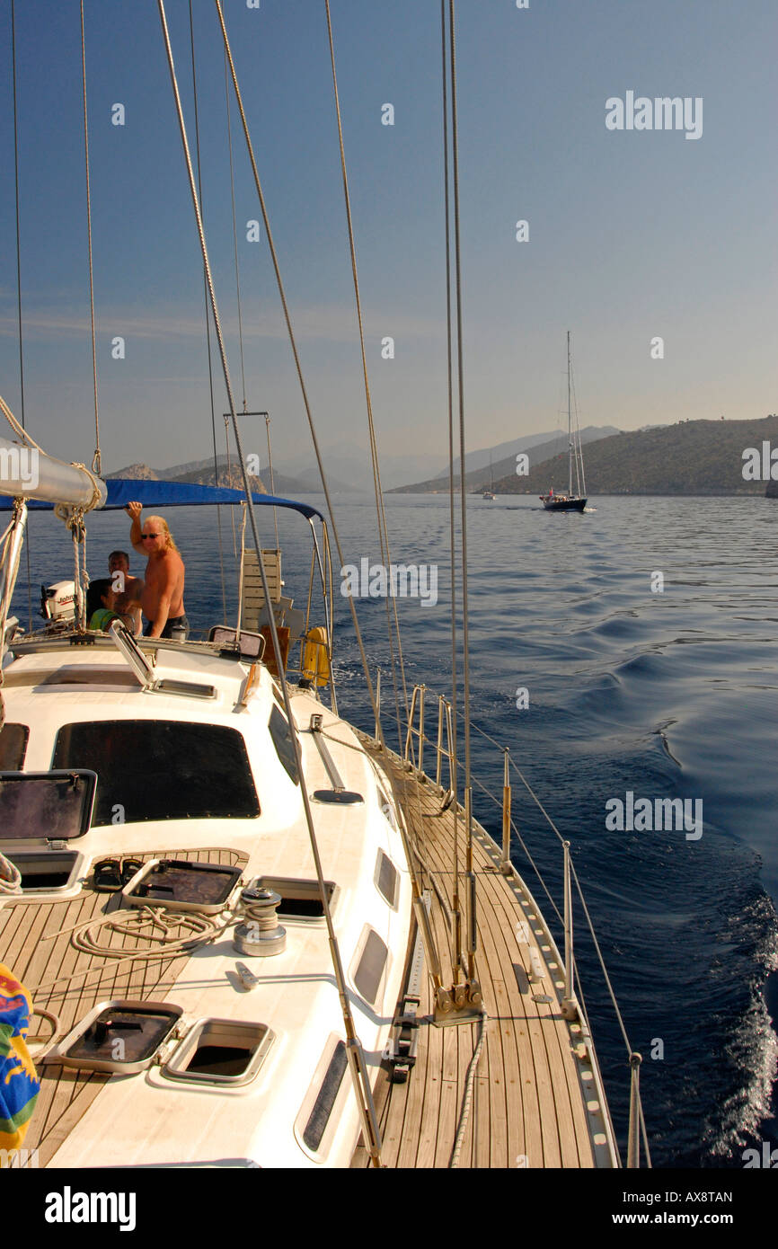 Sailing the Datca Peninsula, Turkey Stock Photo - Alamy
