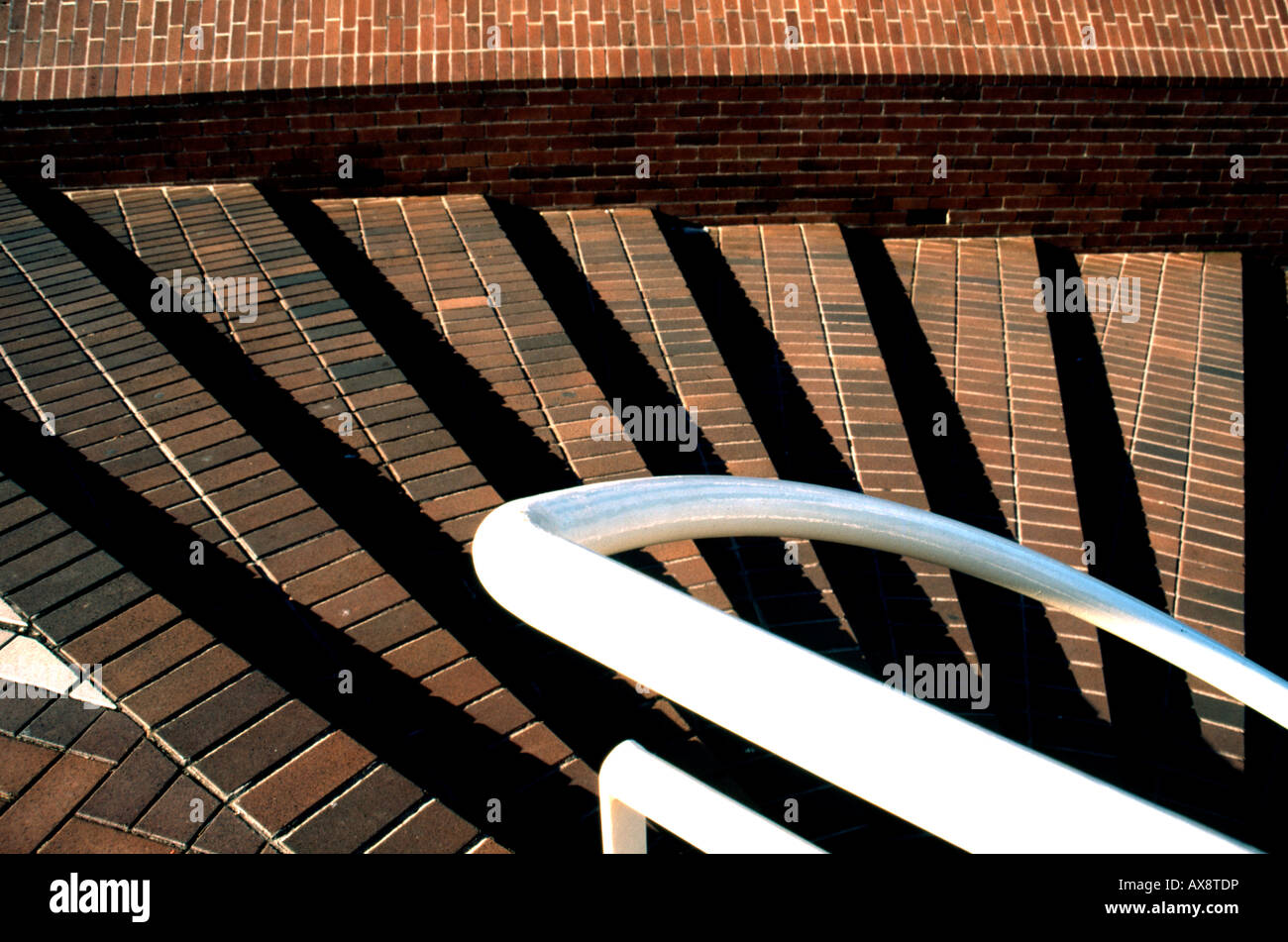 Steps and handrail in Sydney Australia Stock Photo - Alamy