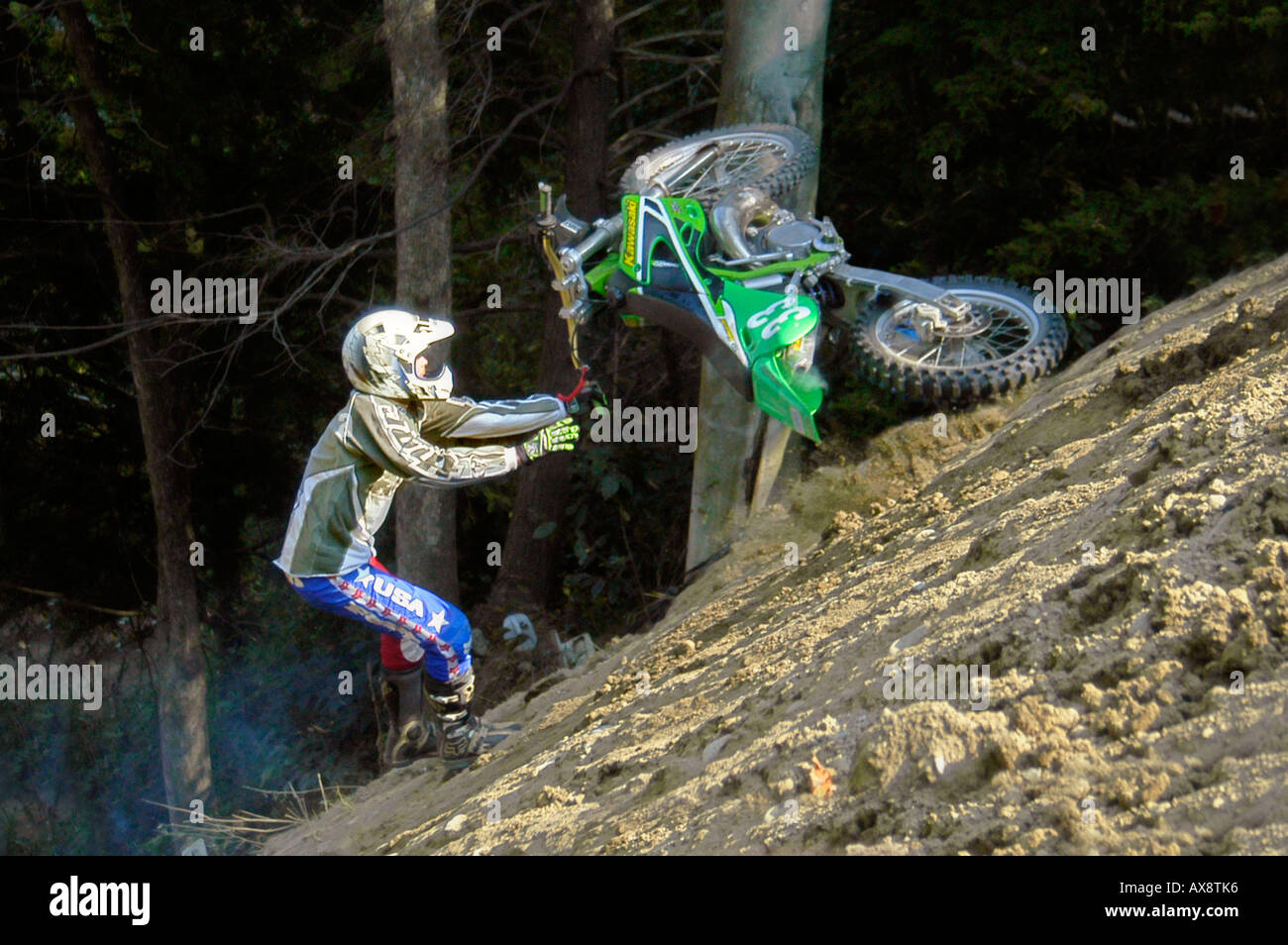 Motorcycle hill climb competition michigan hi-res stock photography and ...